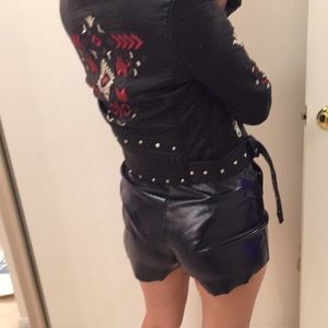 Vigoss | Jackets & Coats | Vigoss Faux Leather Jacket Xs | Poshmark